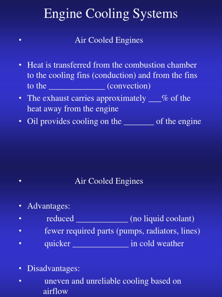 Engine Cooling Systems Explained | PDF
