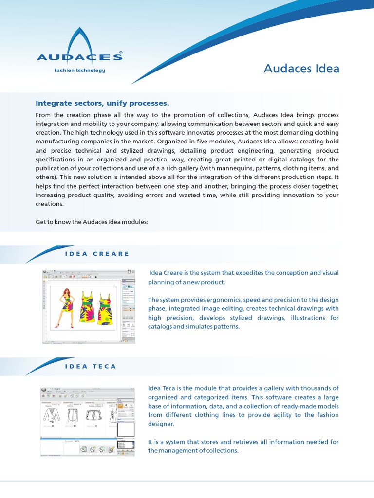 Audaces Explicacion Ingles | PDF | Windows Vista | Microsoft Windows