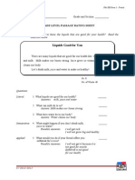 Item Analysis Template | PDF | Test (Assessment) | Change