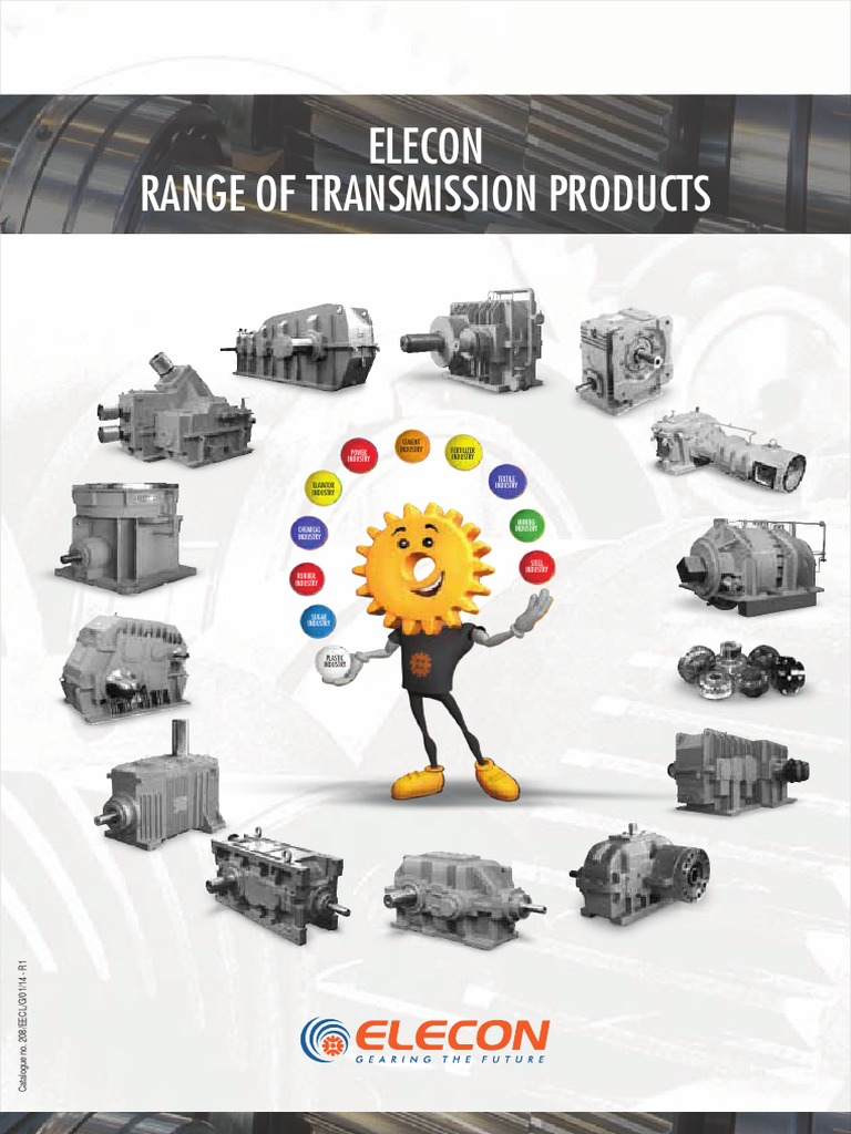 Elecon Range of Products | PDF | Gear | Transmission (Mechanics)