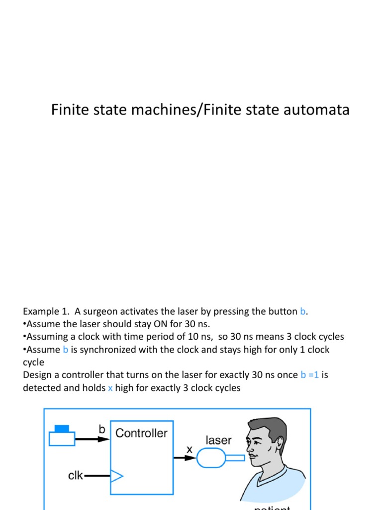 Finite State Machines | PDF | Discrete Mathematics | Theoretical Computer Science