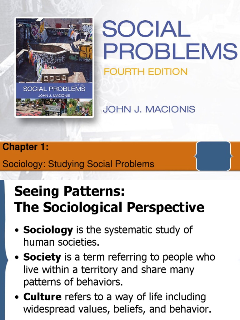 Sociology: Studying Social Problems | PDF | Experiment | Questionnaire
