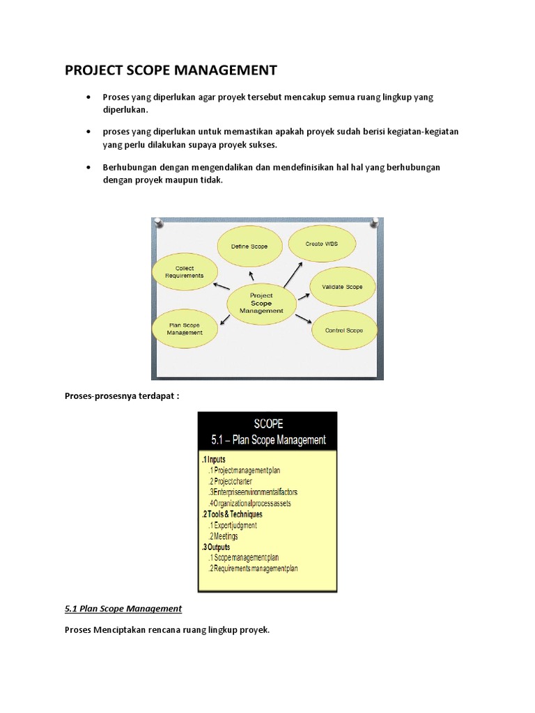 Chapter 2: Project Scope Management | PDF