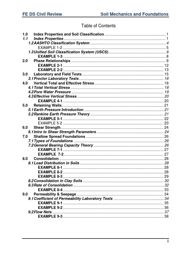 Civil Depth Notes For Mar 15th-SOIL | PDF | Soil Science | Soil