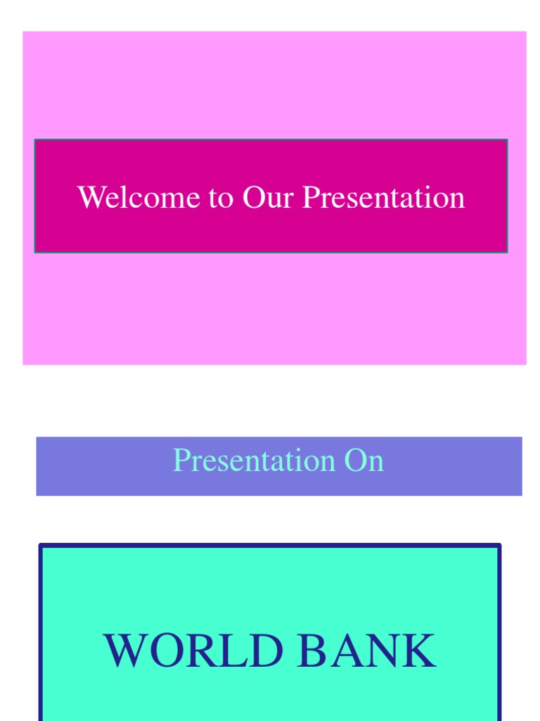 World Bank Slide | PDF | World Bank | International Development Association