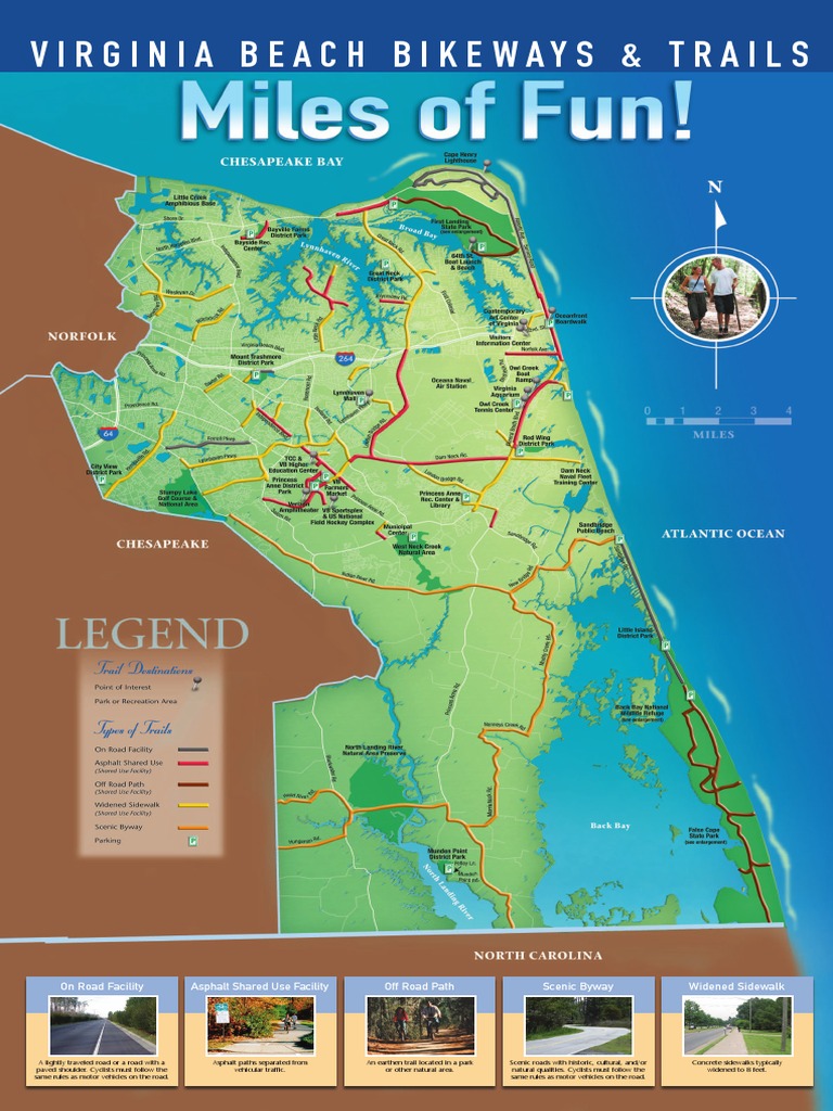 Bikeways Trails Map | PDF | Trail | Sidewalk