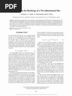 Scour Analysis by Blench Method | PDF
