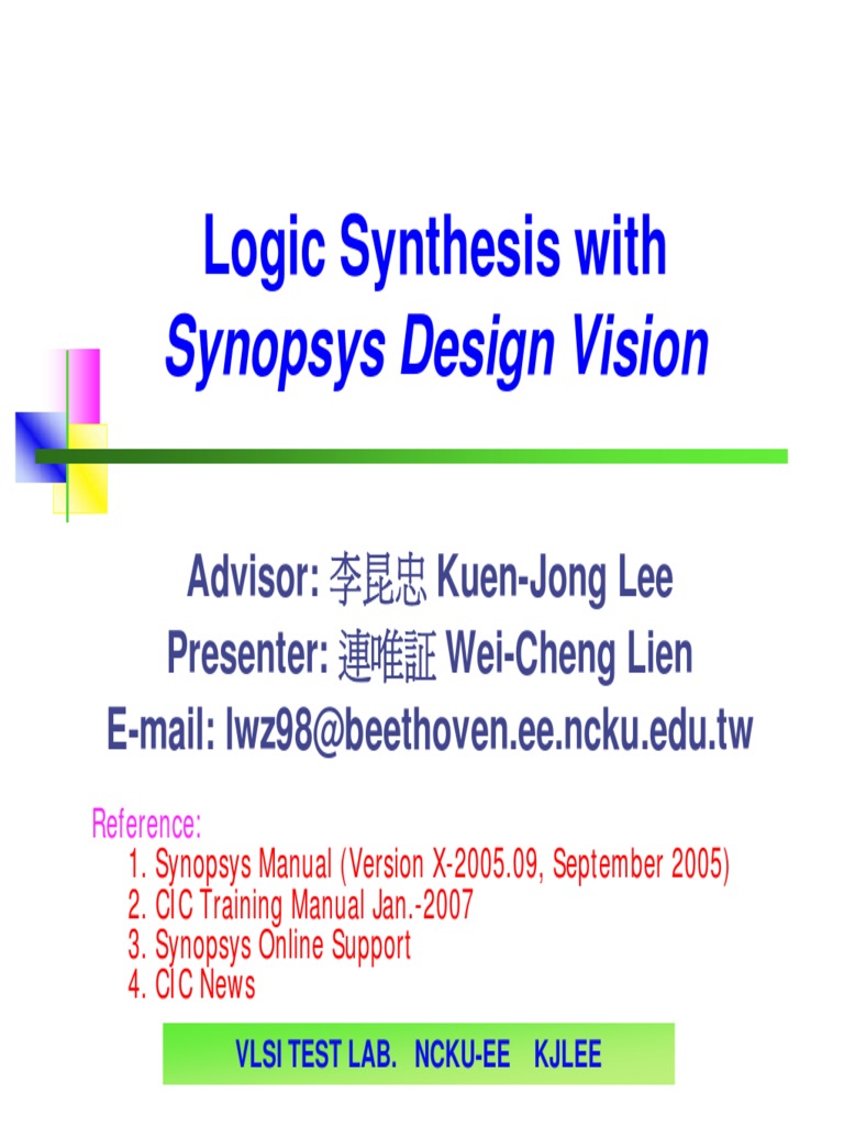 Logic Synthesis 07 Pdf Hardware Description Language Logic Synthesis