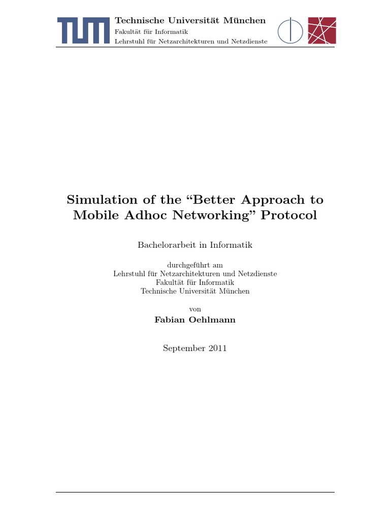 Simulation Batman Adv | PDF | Routing | Computer Architecture