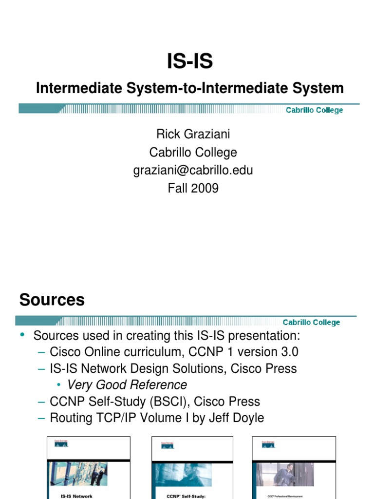 145fer Cis85 CI Lect6 ISIS | PDF | Routing | Router (Computing)