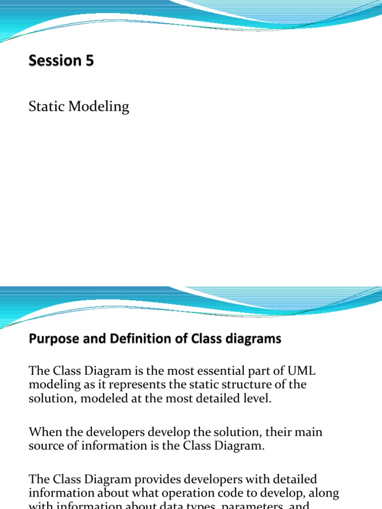 OOAD | PDF | Class (Computer Programming) | Inheritance (Object ...