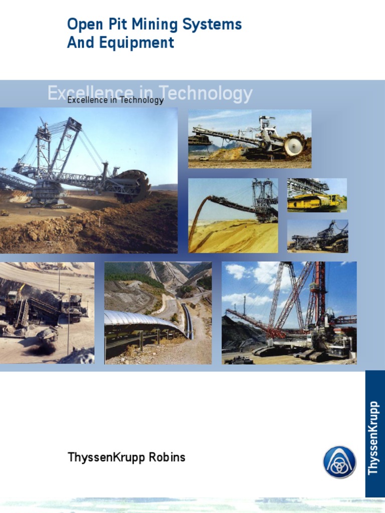 0737 Open Pit Mining Sys Equip | PDF | Mining | Engineering