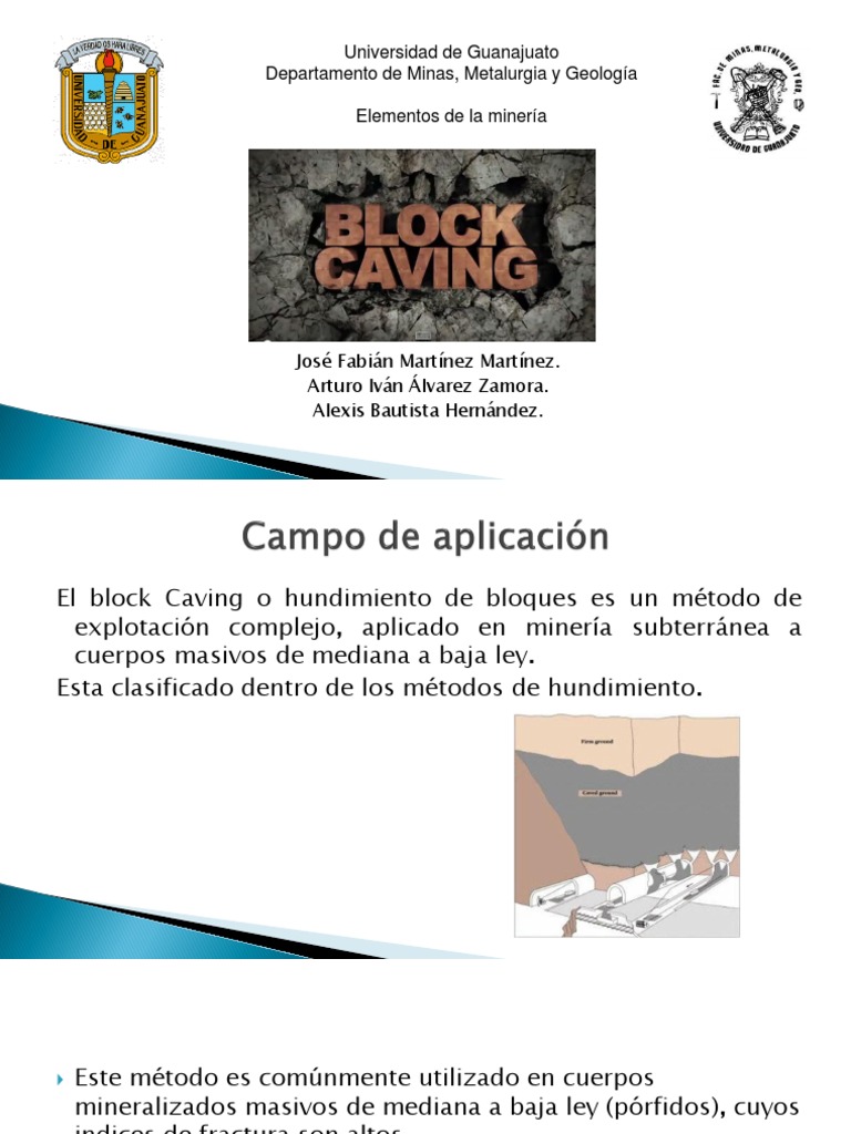 Block Caving | PDF | Business