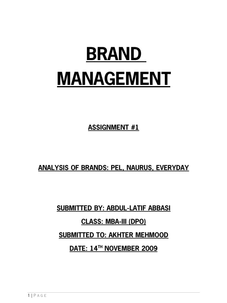 Brand Management | PDF | Brand | Innovation