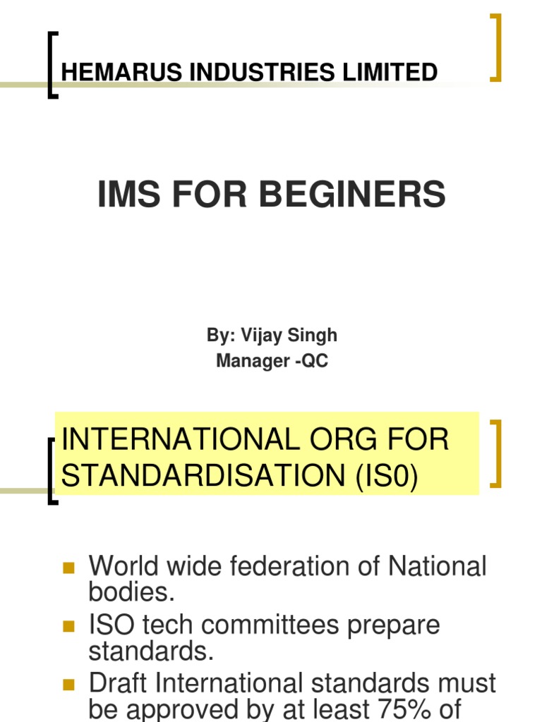 Integrated Management System | PDF