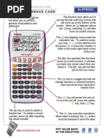 00 CASIO QuickStartGuide Fx-CG50 Function Keys and Icons | PDF | Equations | Icon (Computing)