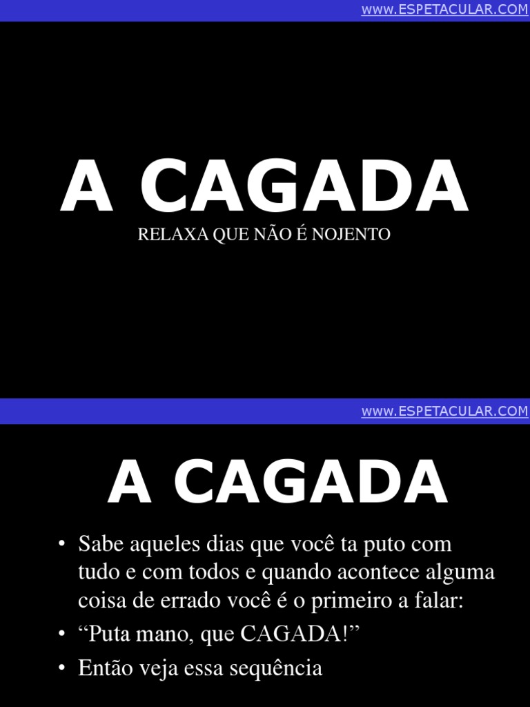 A Grande Cagada | PDF