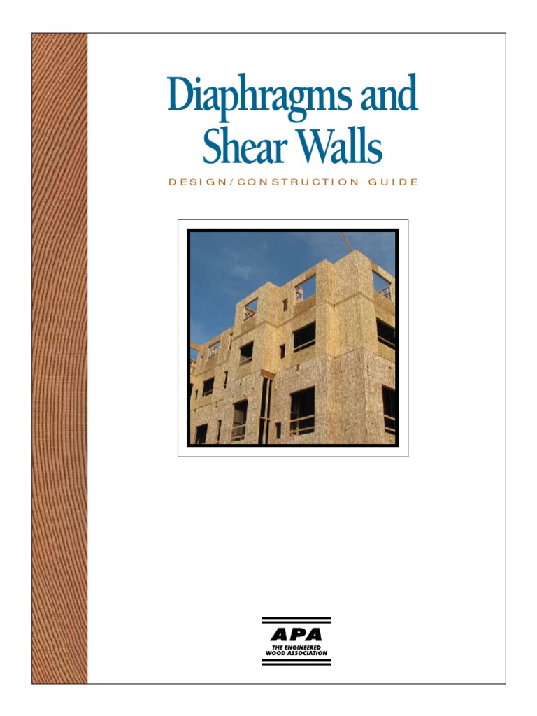 APA Diaphragms and Shear Walls | Framing (Construction) | Truss