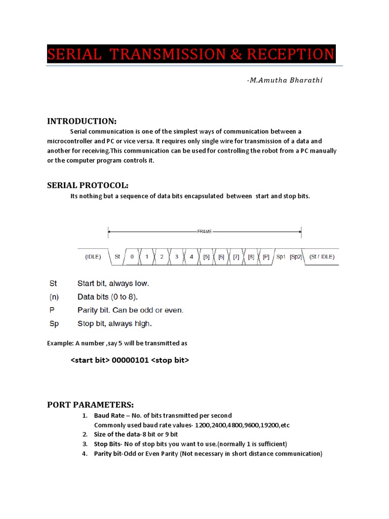 Serial Programming | PDF