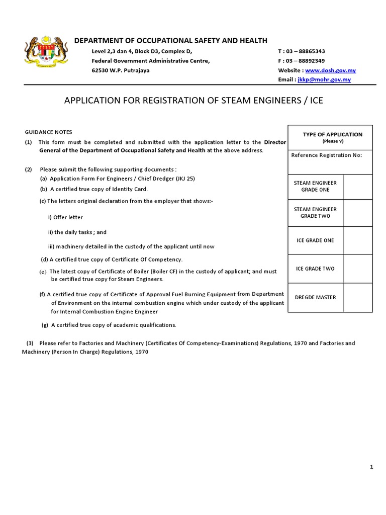 Chklist Steam Engineer v02 | PDF | Steam | Professional Certification