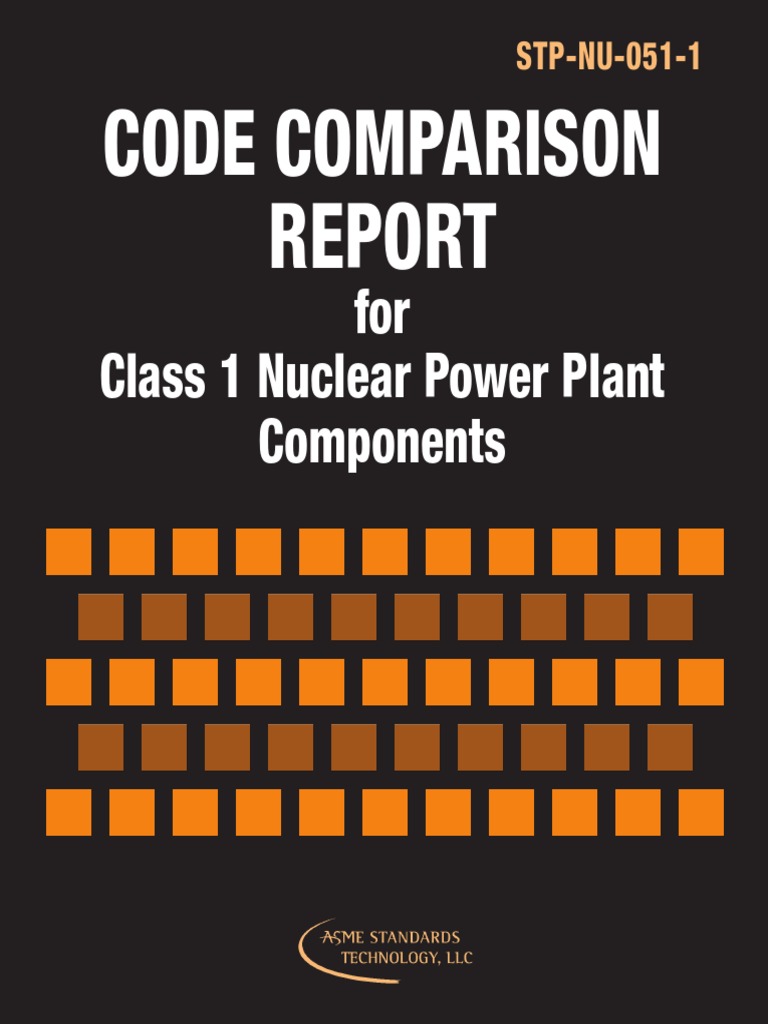 ASME Section III CODe Comparsion | PDF | Engineer | Strength Of Materials