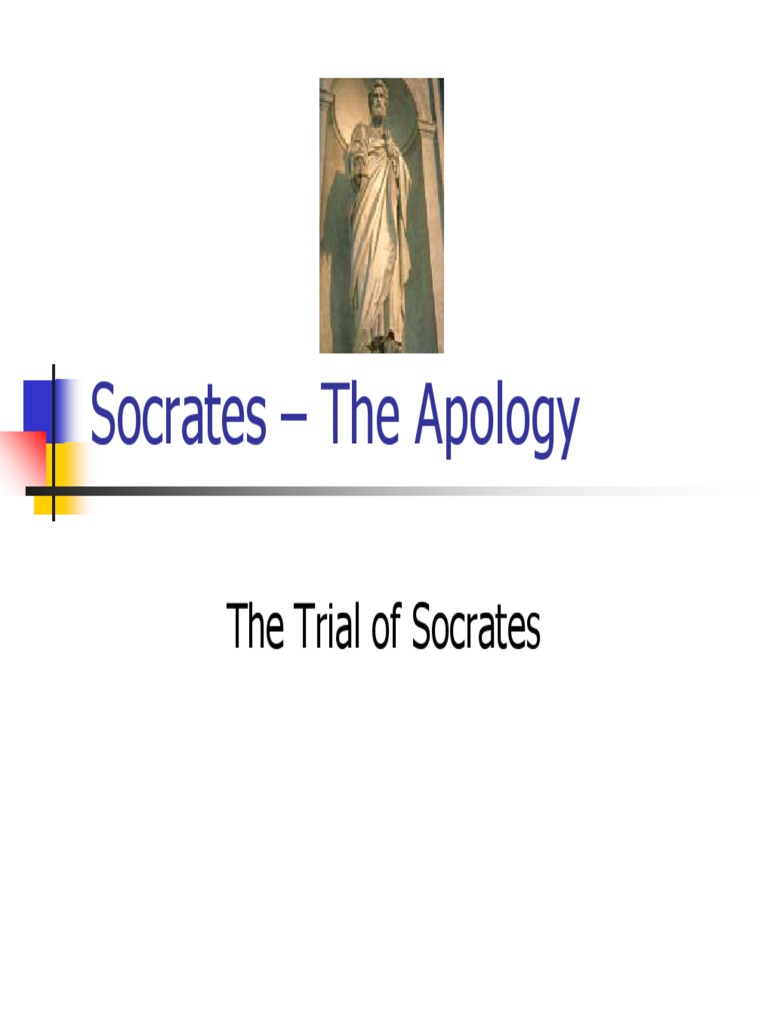 Socrates in Apology | Apology (Plato) | Argument