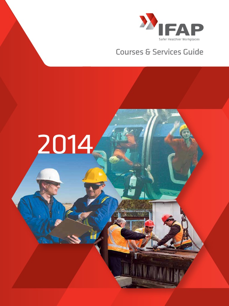 IFAP - 2014 Course and Services Guide | PDF | Occupational Safety And ...