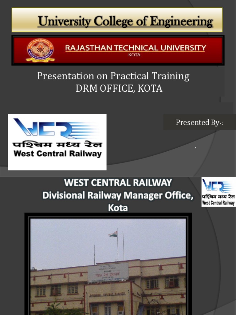 Railway Summer Training | PDF