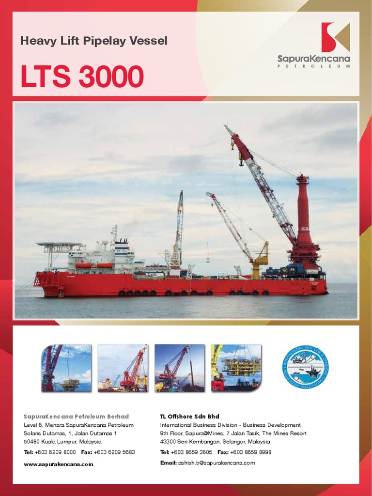 LTS 3000 Specification | PDF | Water Transport | Watercraft