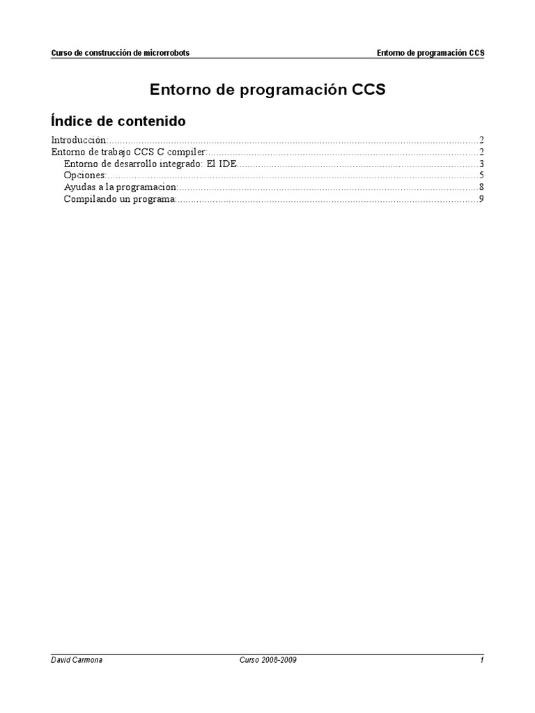 2.ide CCS | PDF | Entorno de desarrollo integrado | Compilador