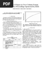 IEEE Paper Formatting Guide | PDF | Bracket | International System Of Units