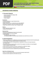 Zimbabwe Customs Declaration Guide | PDF