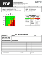 Hirarc FORM Sample Clinic | PDF | Personal Protective Equipment | Risk