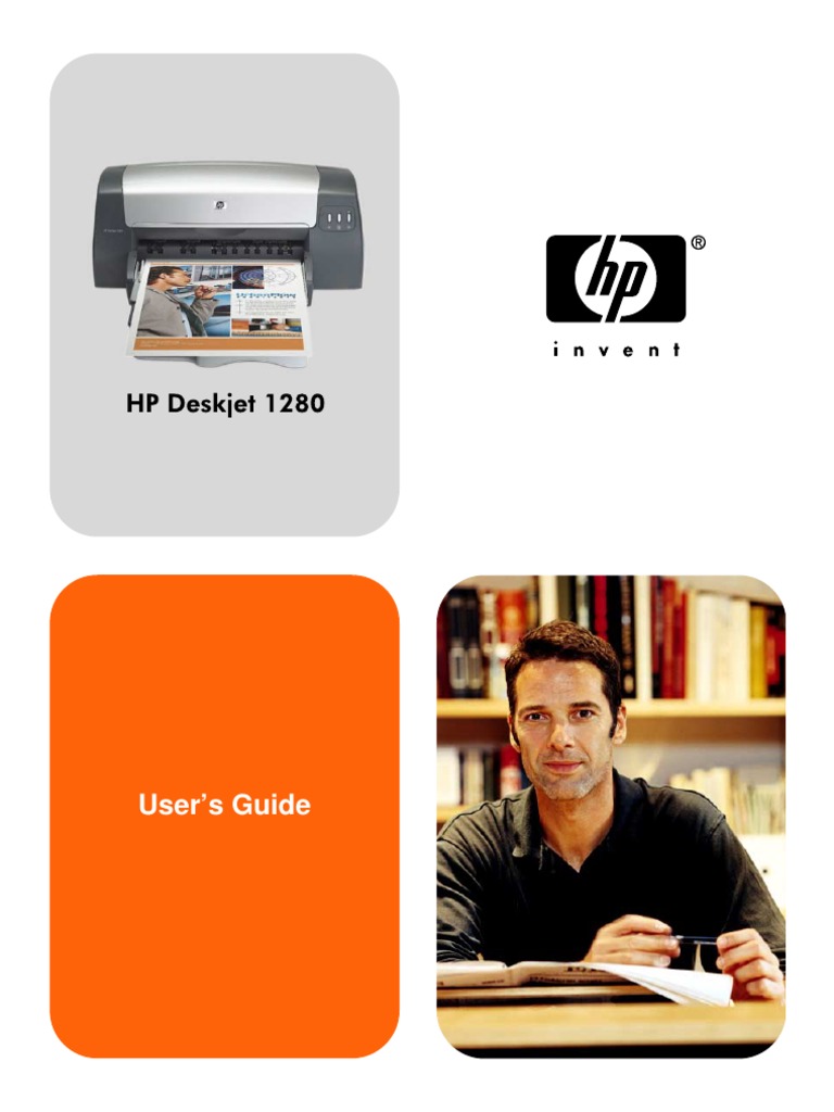 HP Deskjet 1280 Users Guide | PDF | Printer (Computing) | Dos