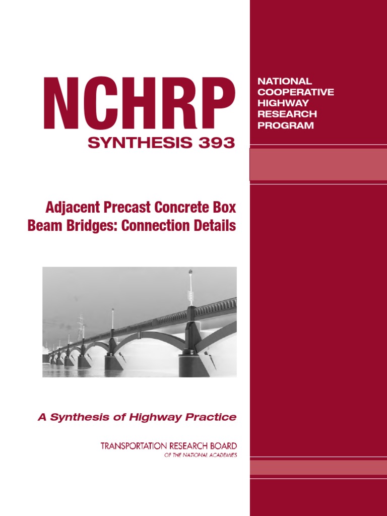 Adjacent Precast Concrete Box Beam Bridges | PDF | Prestressed Concrete ...