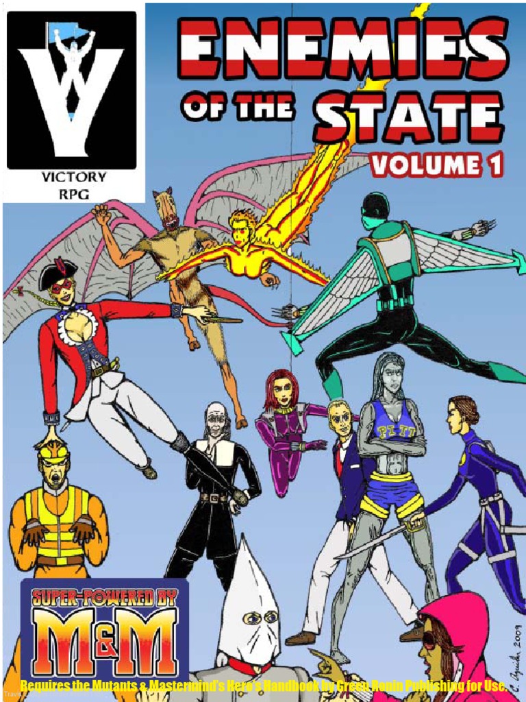 Enemies of the State - Volume I | Arrest | Derivative Work