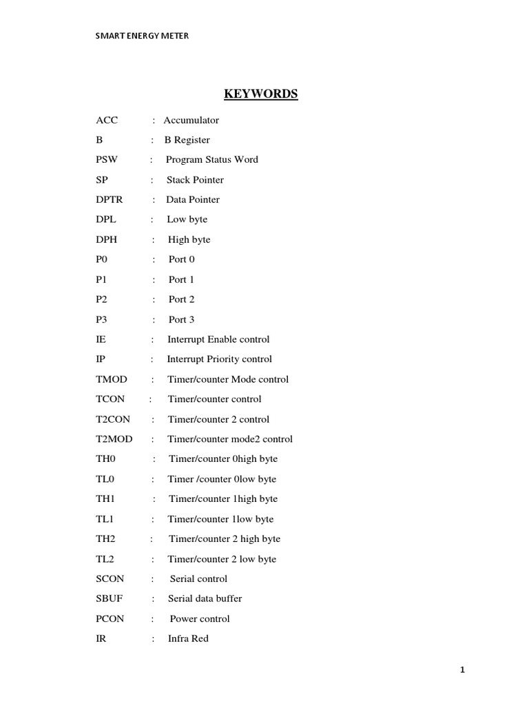 Smart Energy Meter Project Report | Download Free PDF | Microcontroller ...