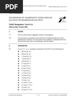 6 Soundness Test of Aggregates (Is-2386-Part-5) | PDF | Physical ...