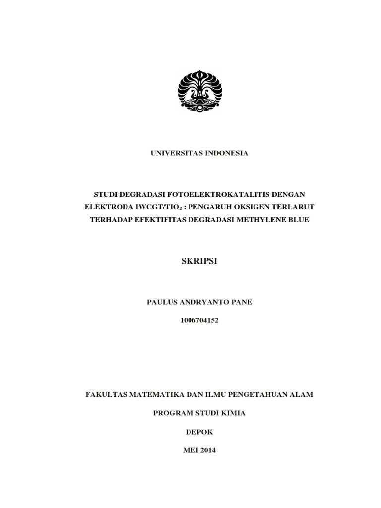 Draft Skripsi Paulus Andryanto Pane 1006704152 | PDF