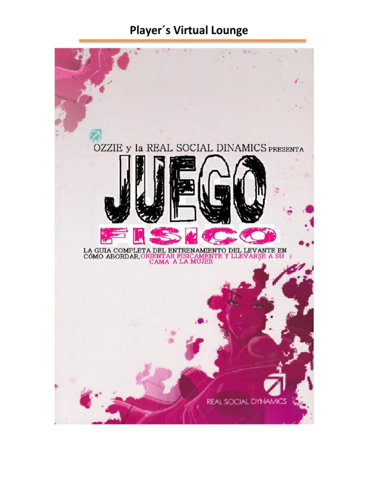 El Juego Fisico Por Ozzie (RSD) | PDF | Mujer | Aprendizaje
