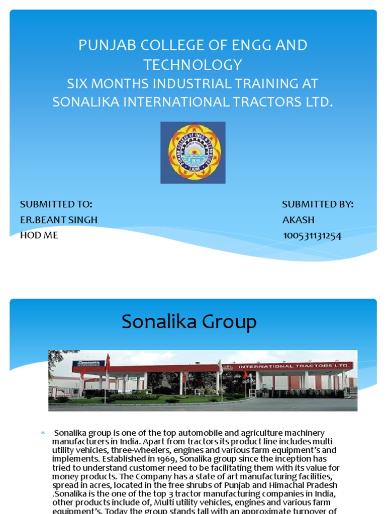 On Sonalika Engine Assembly | PDF | Piston | Vehicle Parts