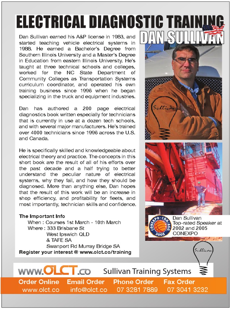 Dan Training Flyer | Download Free PDF | Electronic Circuits ...