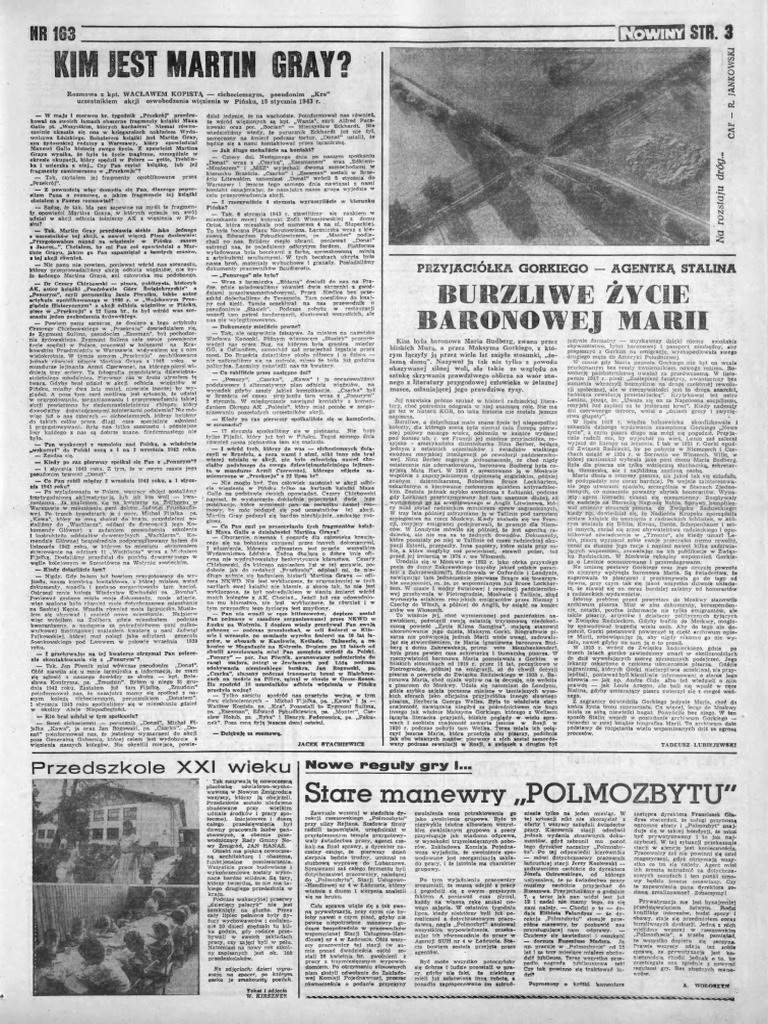 Wacław Kopisto (1990), "Kim Jest Martin Gray?" (Who Is Martin Gray?) | PDF