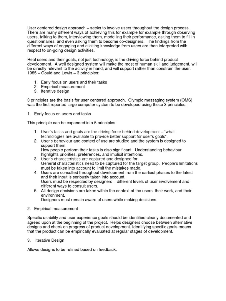 Human-Computer Interaction Notes | PDF | Usability | Human–Computer ...