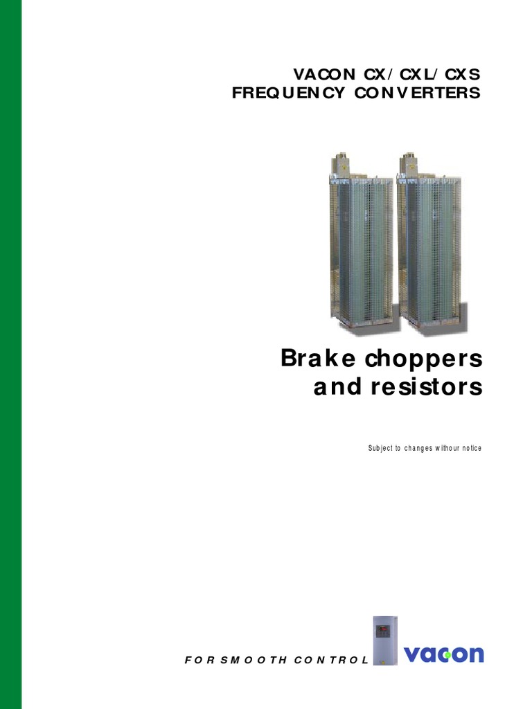 Brake Chopper | PDF | Resistor | Electrical Resistance And Conductance