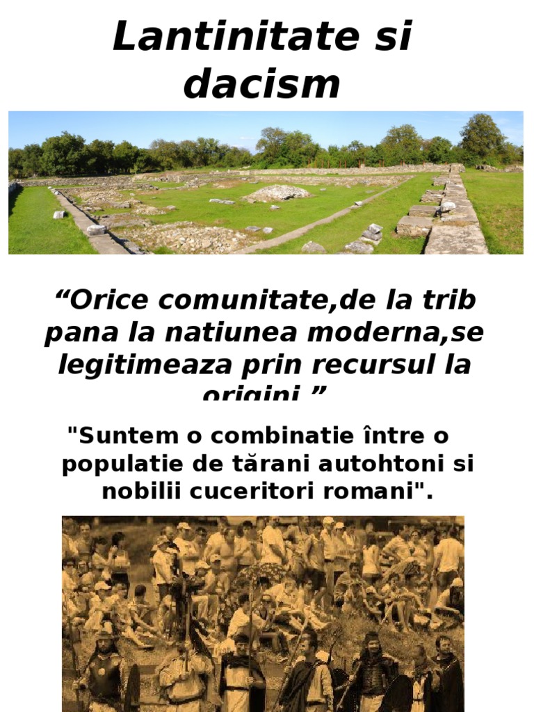 Latinitate Si Dacism | PDF