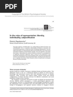 Proshansky, Fabian & Kaminoff - PLACE-IDENTITY: PHYSICAL WORLD ...