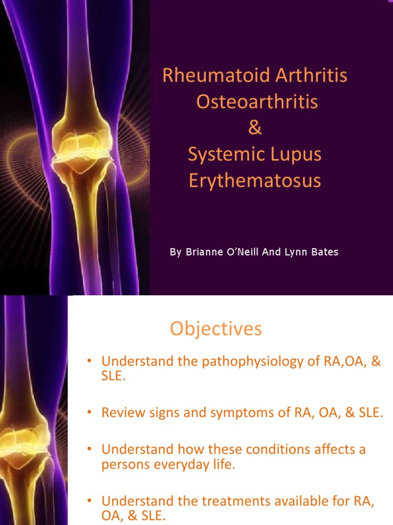 Arthritis PPT For Class | PDF | Arthritis | Osteoarthritis
