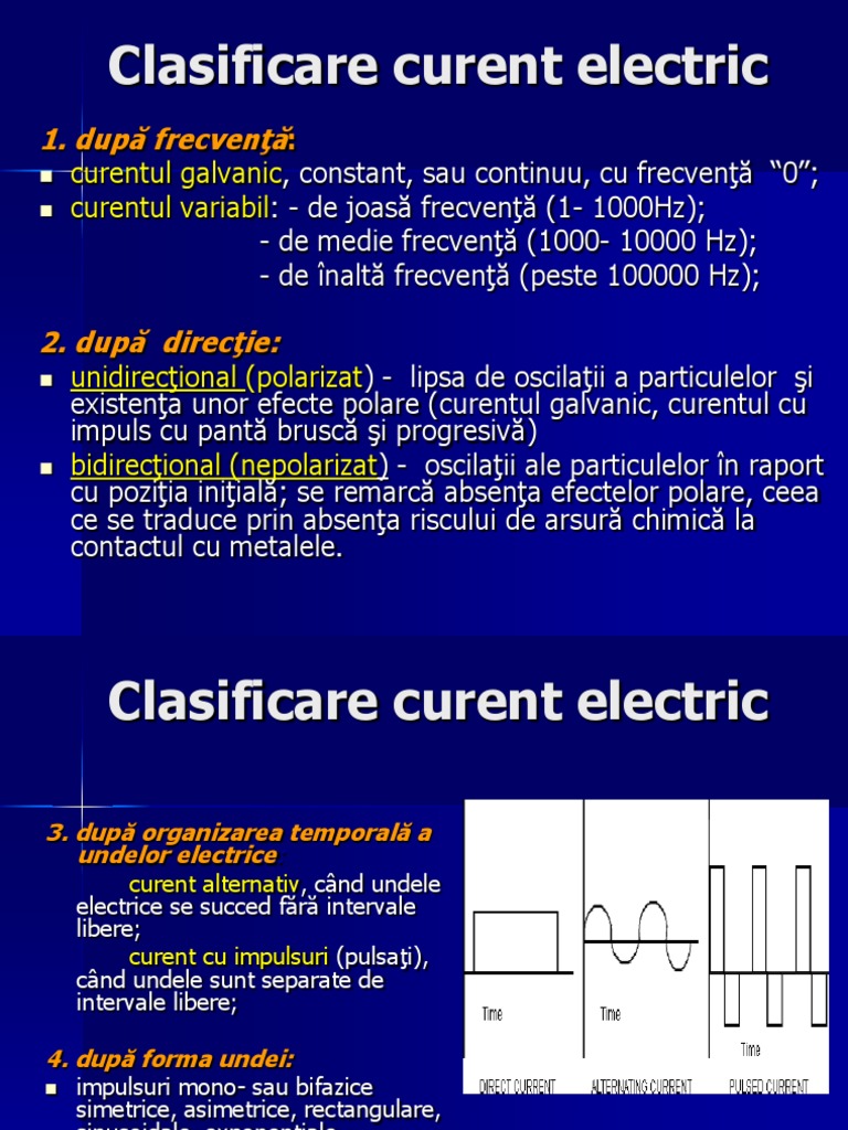 Curent Galvanic | PDF
