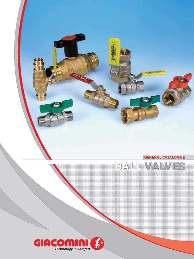 Giacomini - Modelo R850 Y R910 - Valvula Esferica | PDF | Valve | Tap ...